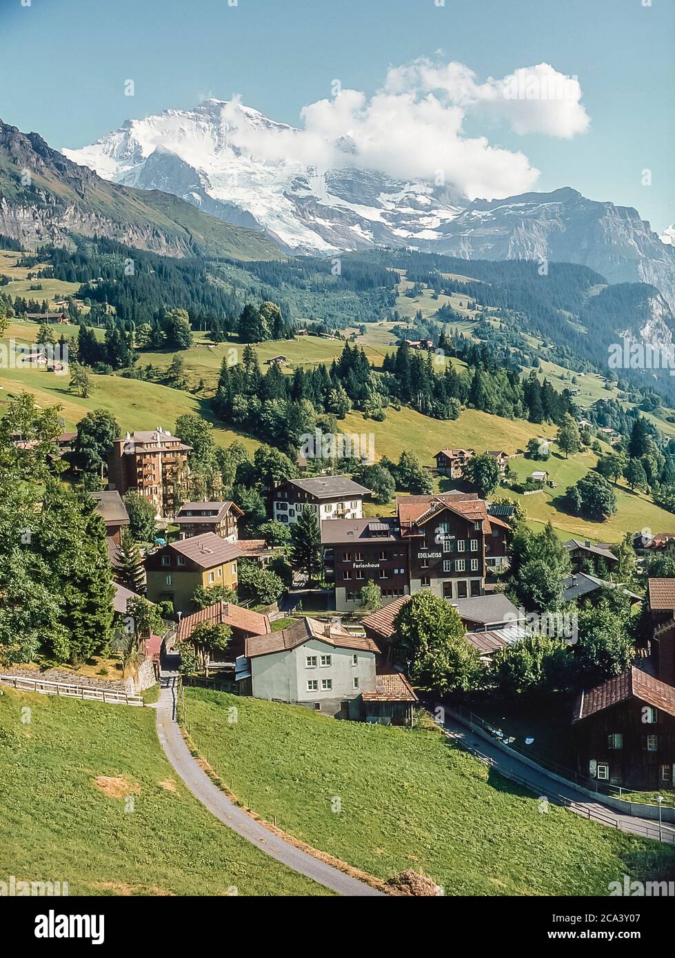 Main street interlaken hi-res stock photography and images - Alamy