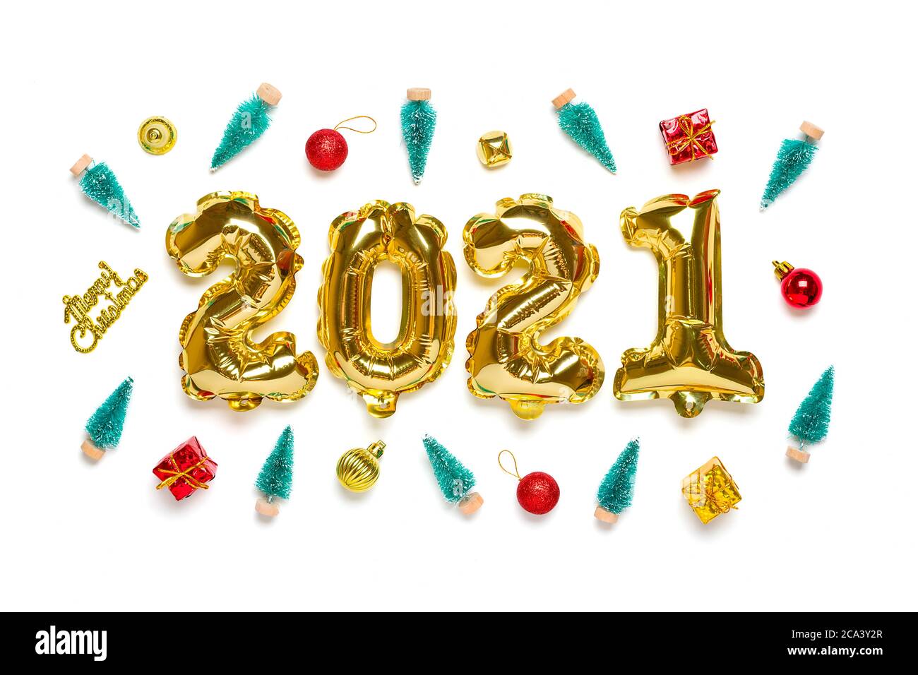 Happy colorful party composition Cut Out Stock Images & Pictures - Alamy