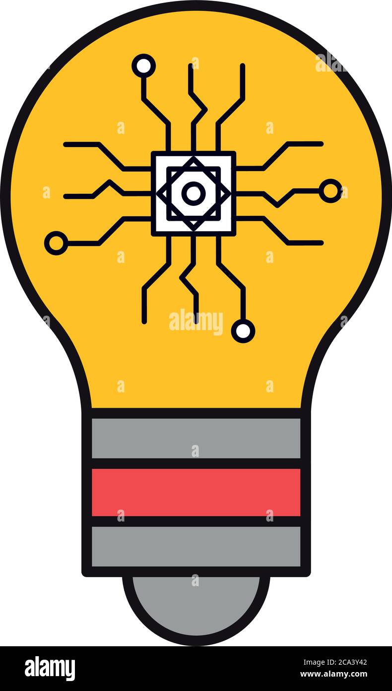 Lamp electrical circuit symbol Stock Vector Images - Alamy