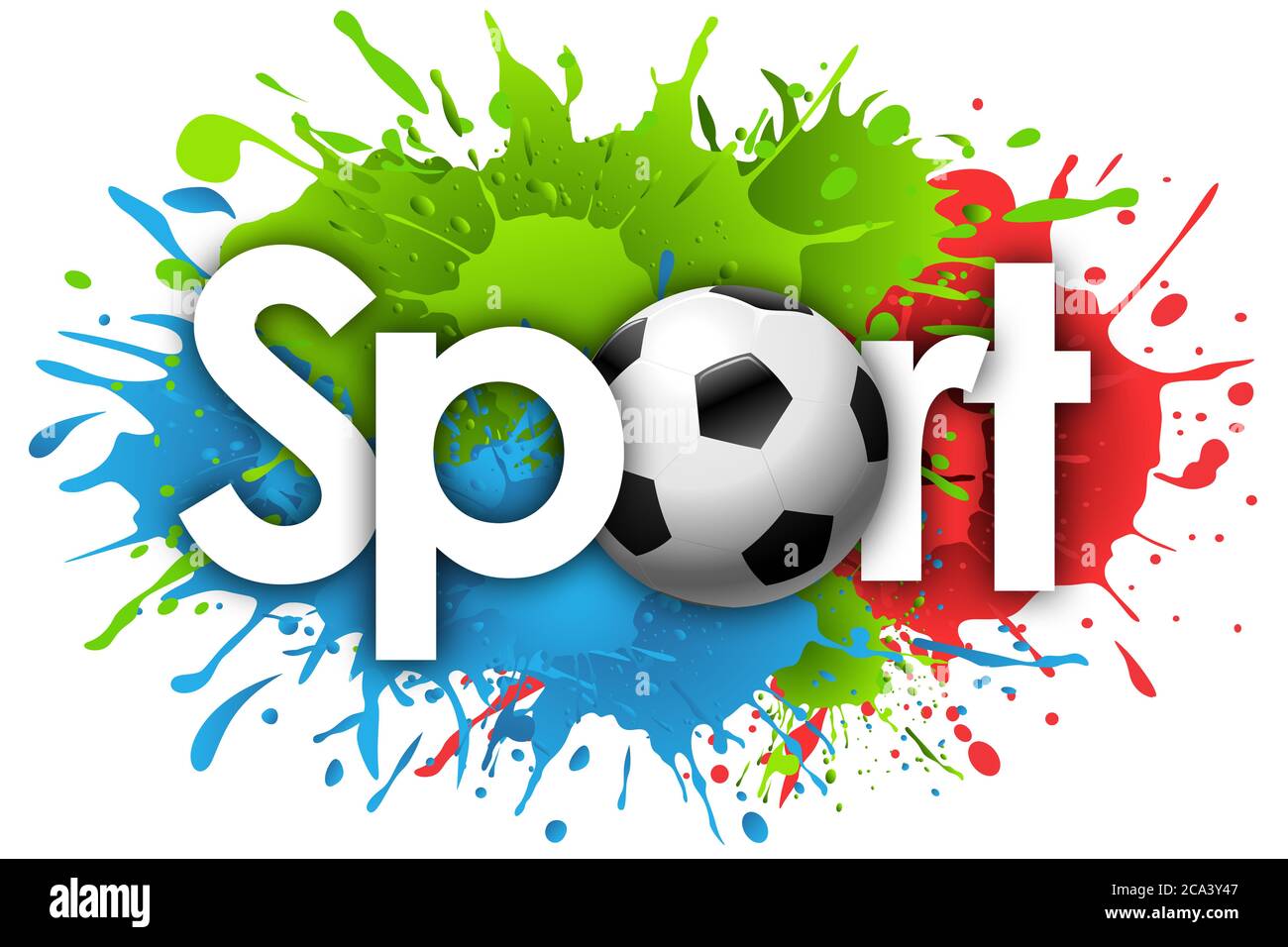 sport in splash’s background Stock Photo - Alamy