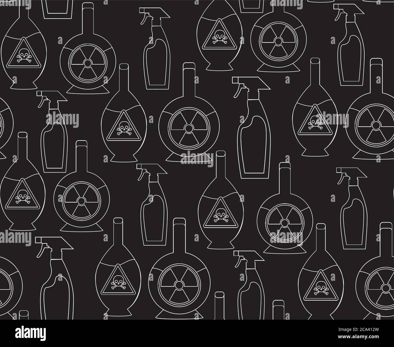 Toxic sign bottles hi-res stock photography and images - Alamy