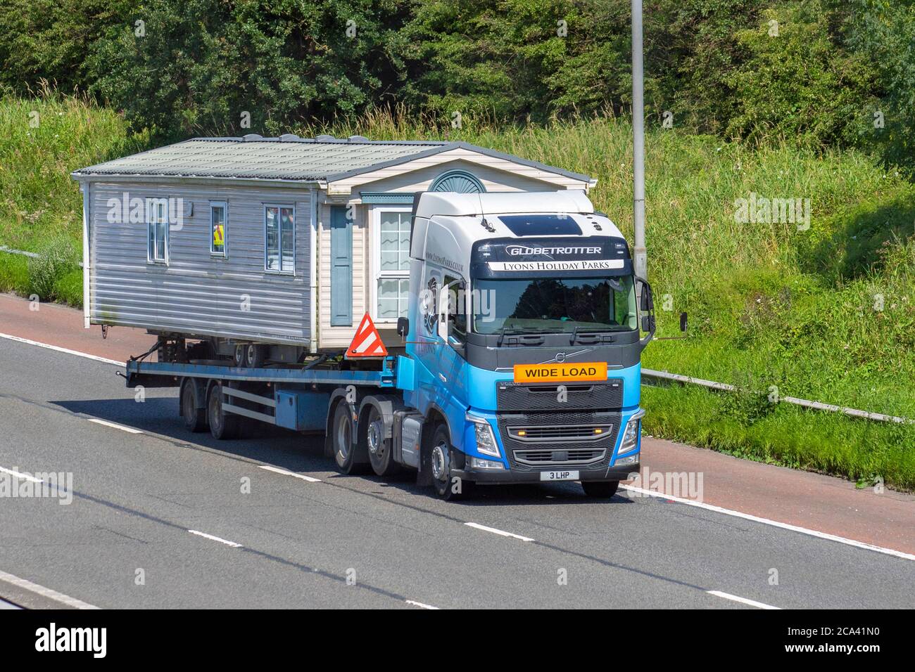 Static caravan transportation hi-res stock photography and images - Alamy