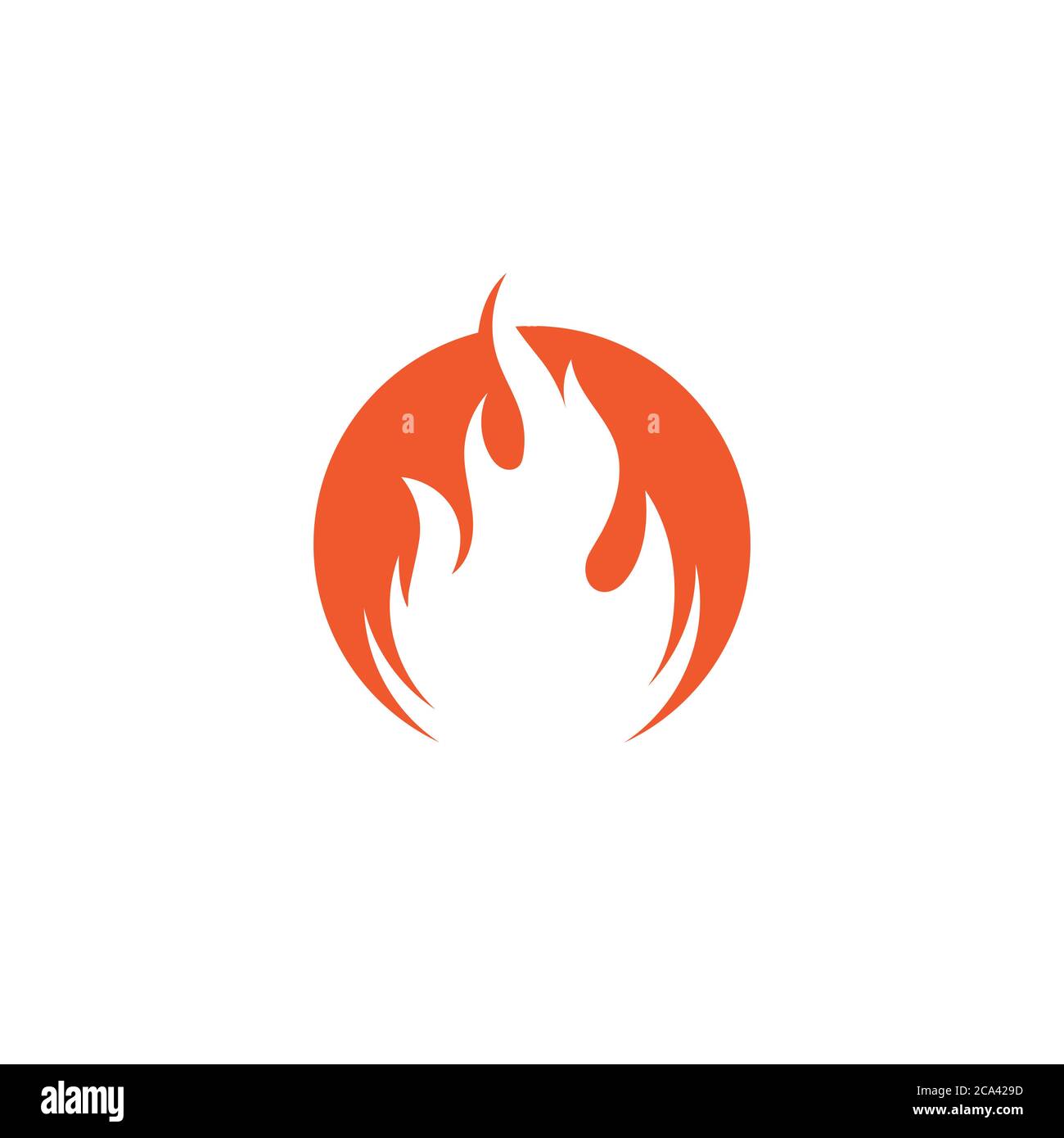 flame icon fire vector design template Stock Vector Image & Art - Alamy
