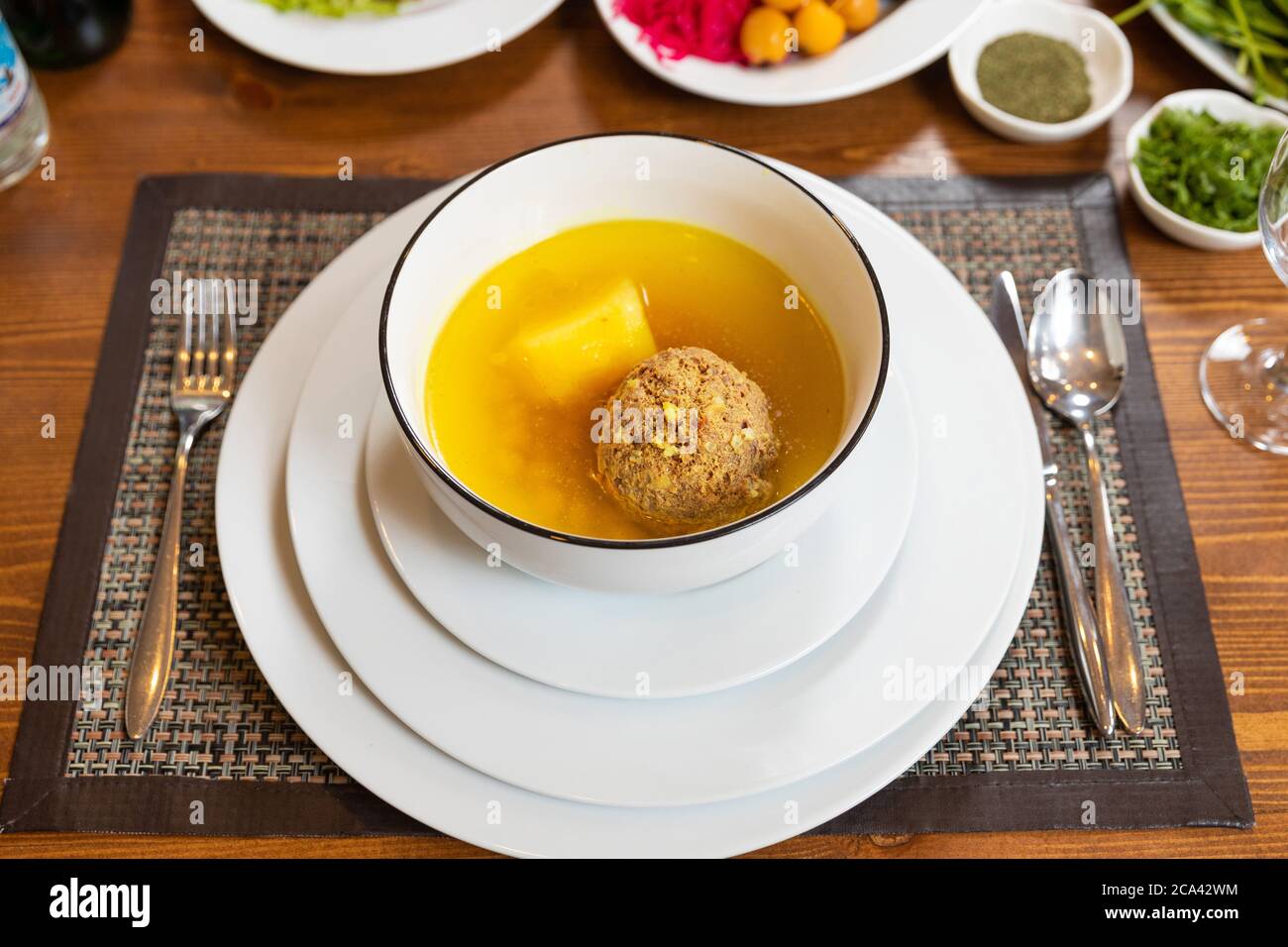 Bozbash soup hi-res stock photography and images - Alamy
