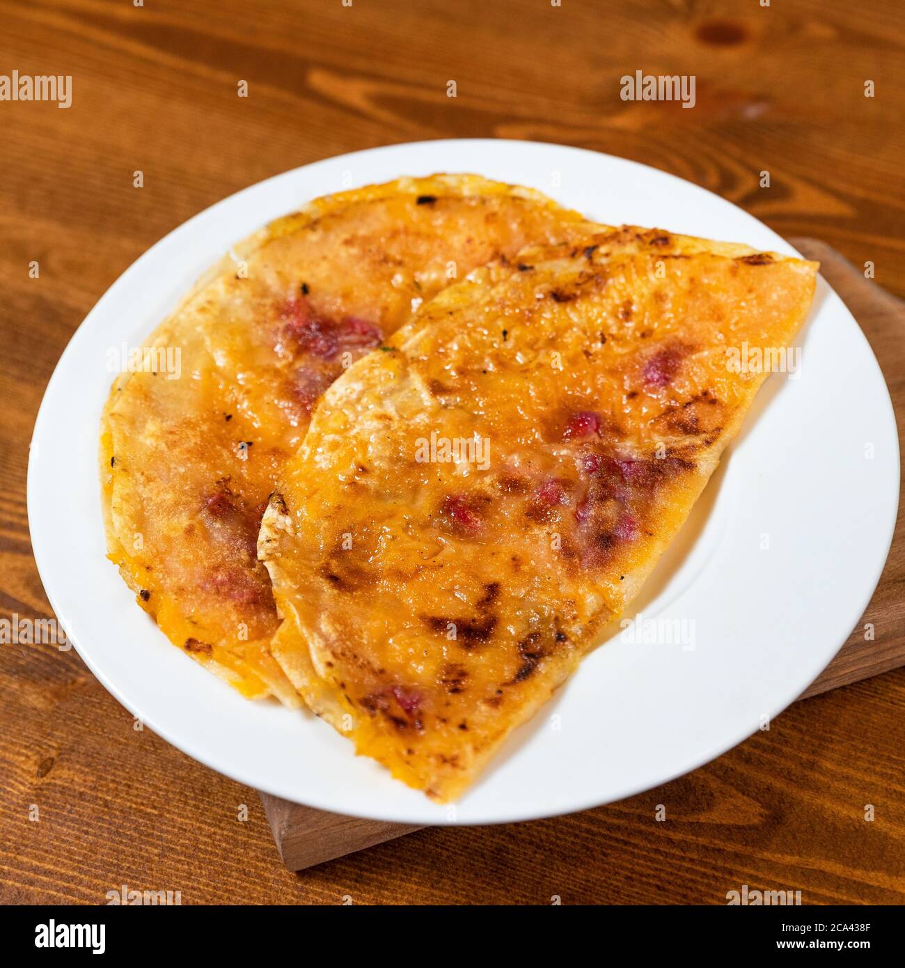 Beautiful yellow meat qutab close up Stock Photo - Alamy