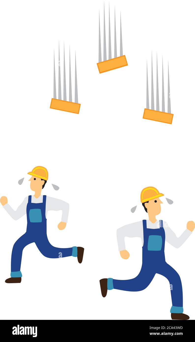 Escape from top of building Stock Vector Images - Alamy