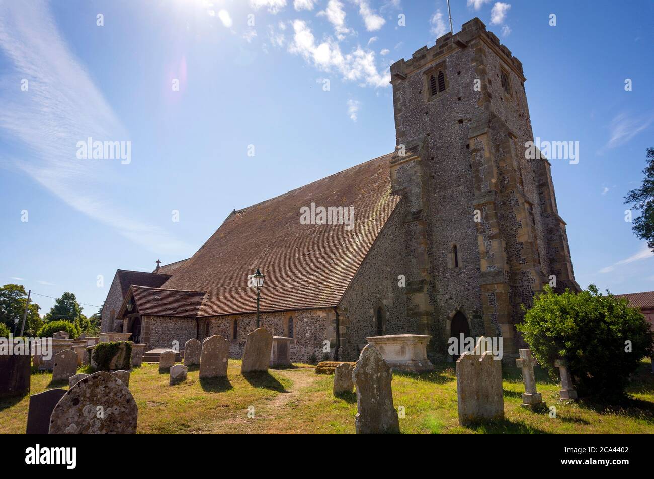 St. Mary Magdalene Parish Church in Lyminster near Arundel, West Sussex ...