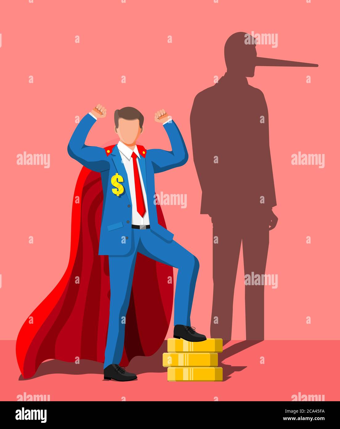 Crime corruption cartoon illustration hi-res stock photography and ...