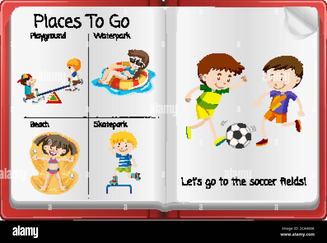 Ocean waterpark Stock Vector Images - Alamy