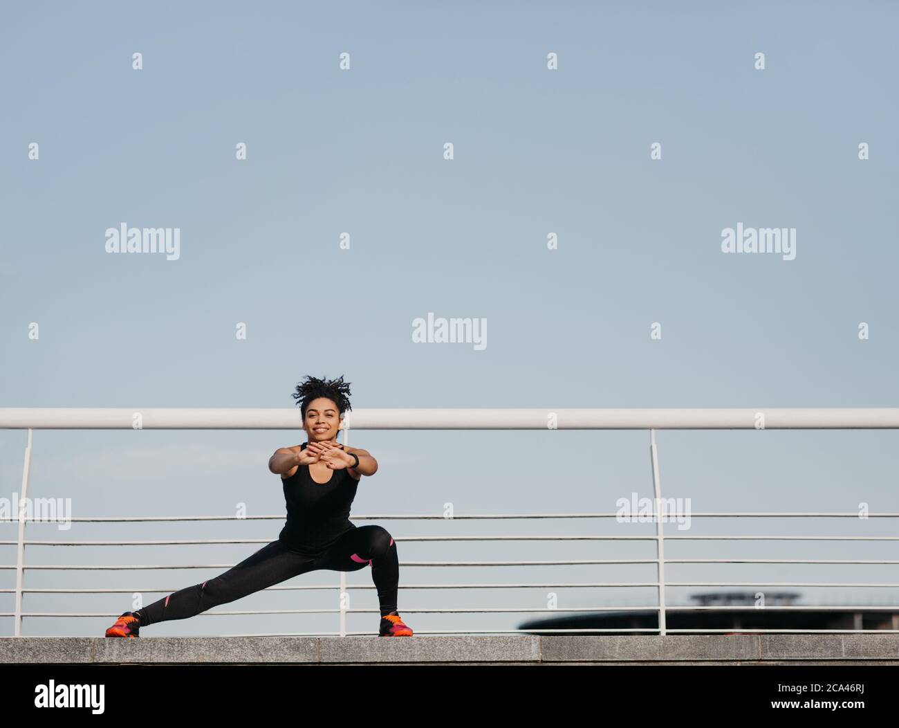 African american woman exercise hi-res stock photography and images - Alamy