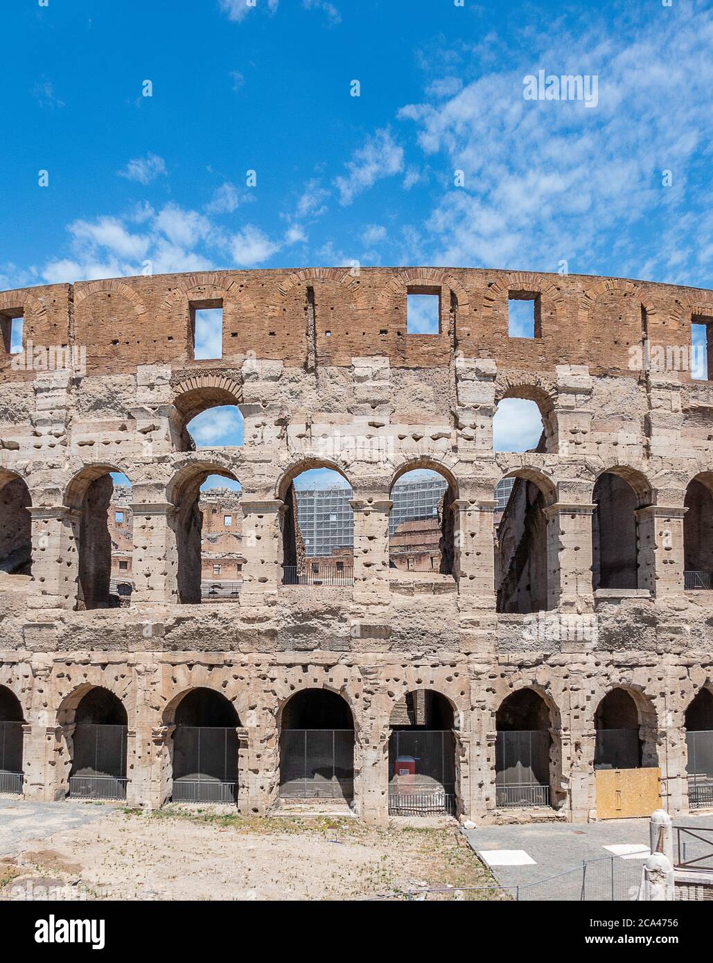 Gladiator colosseum flag hi-res stock photography and images - Alamy