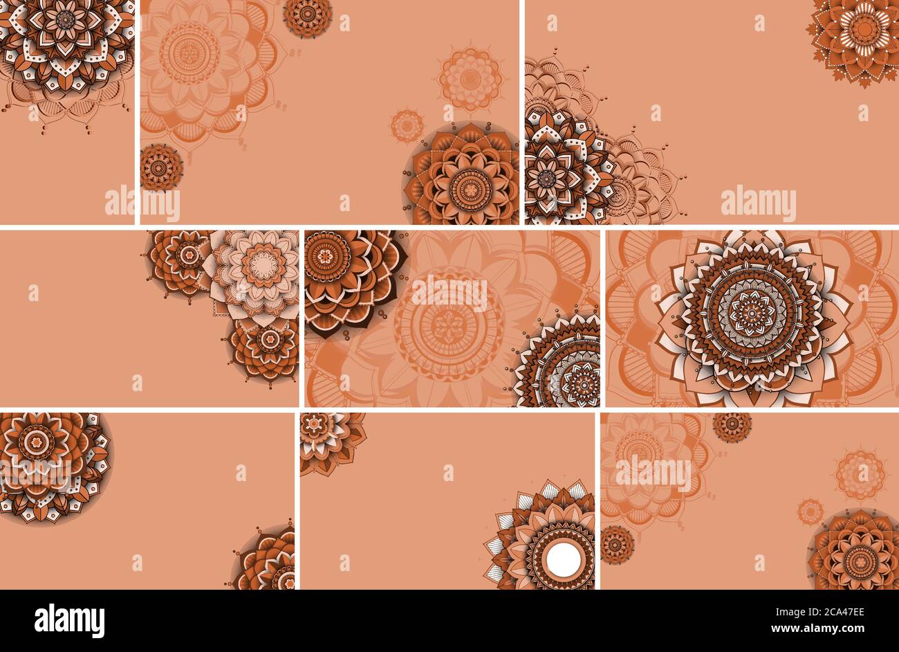 Beautiful mandala design background illustration Stock Vector Image ...