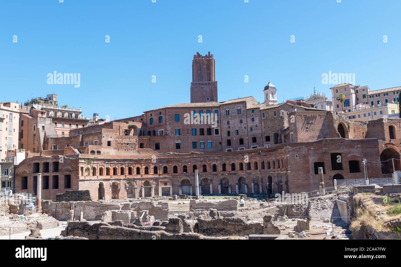 Trajan s market hi-res stock photography and images - Alamy