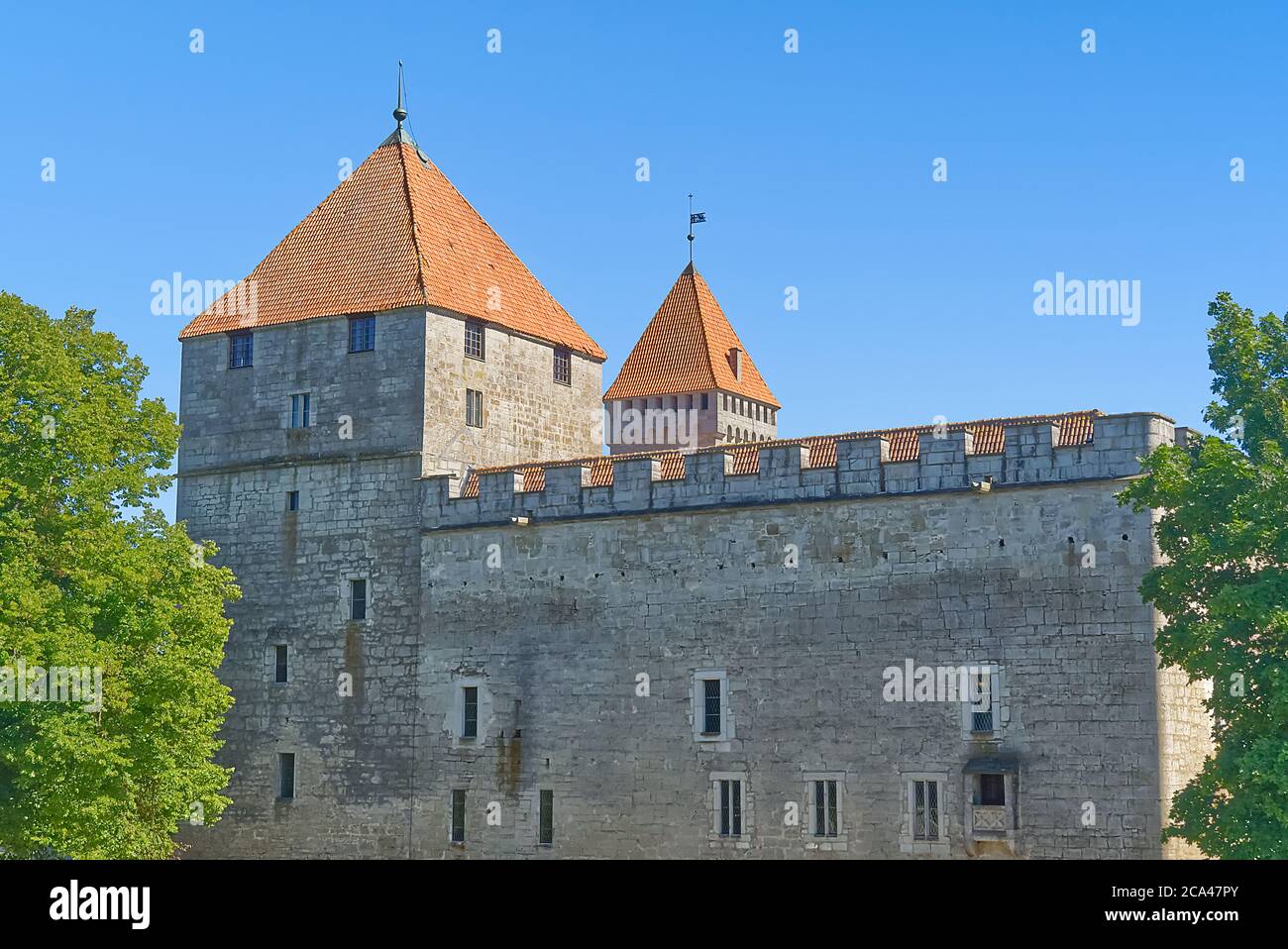 Bishop castle in kuressaare saaremaa hi-res stock photography and ...