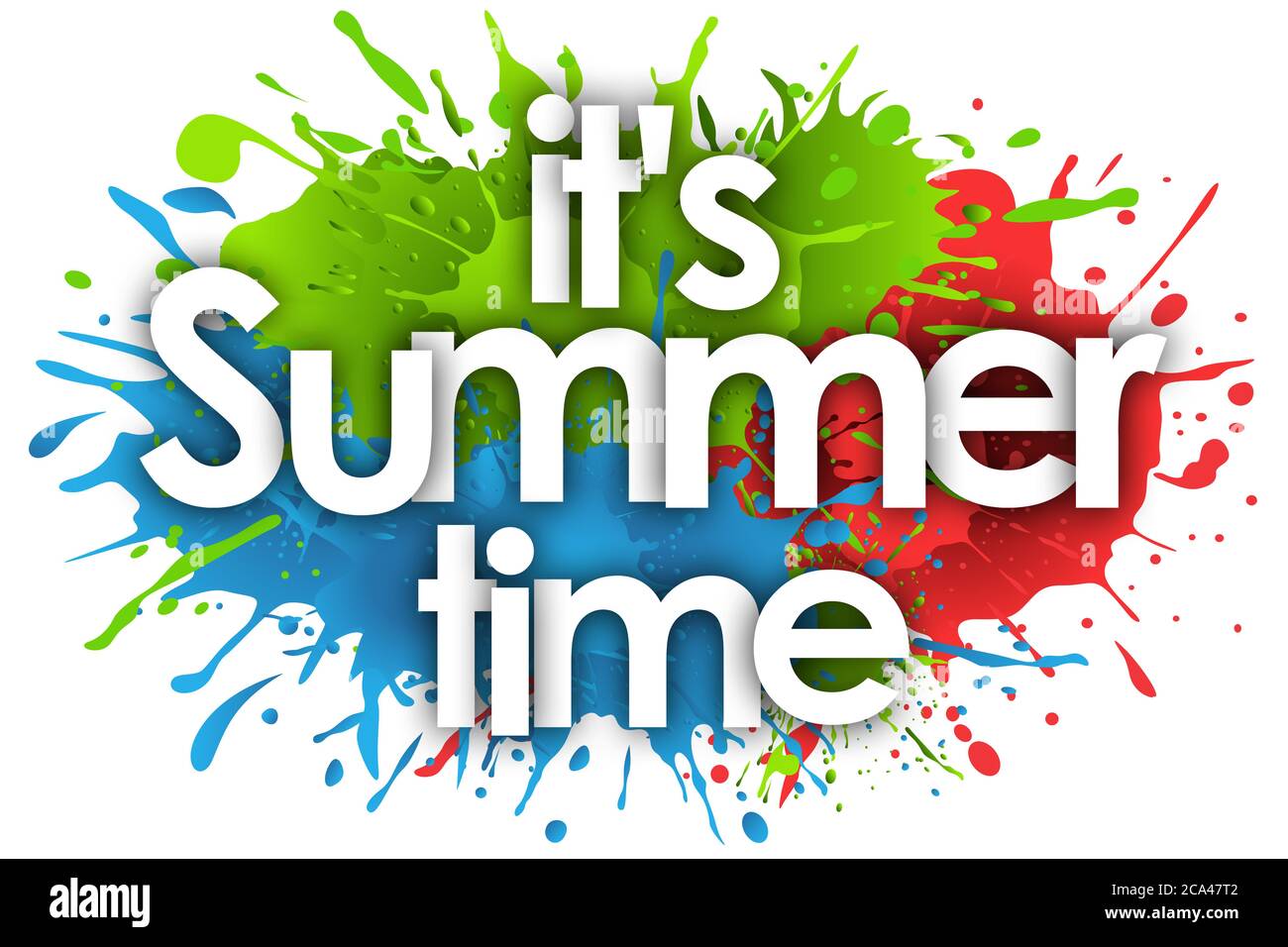 Summer time sale offer Cut Out Stock Images & Pictures - Alamy