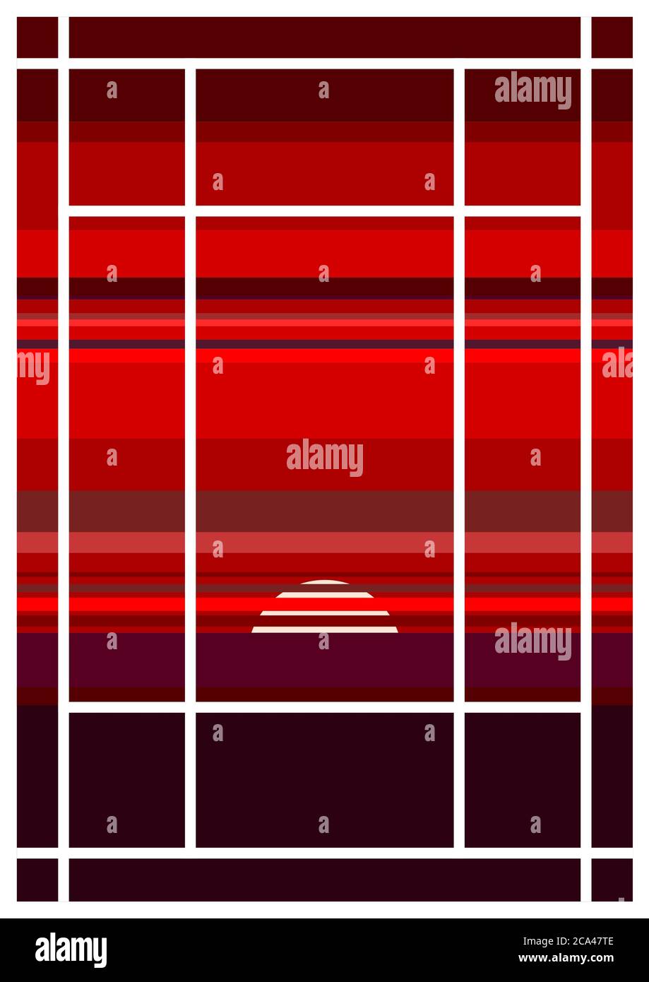 Sunset drawing hi-res stock photography and images - Alamy