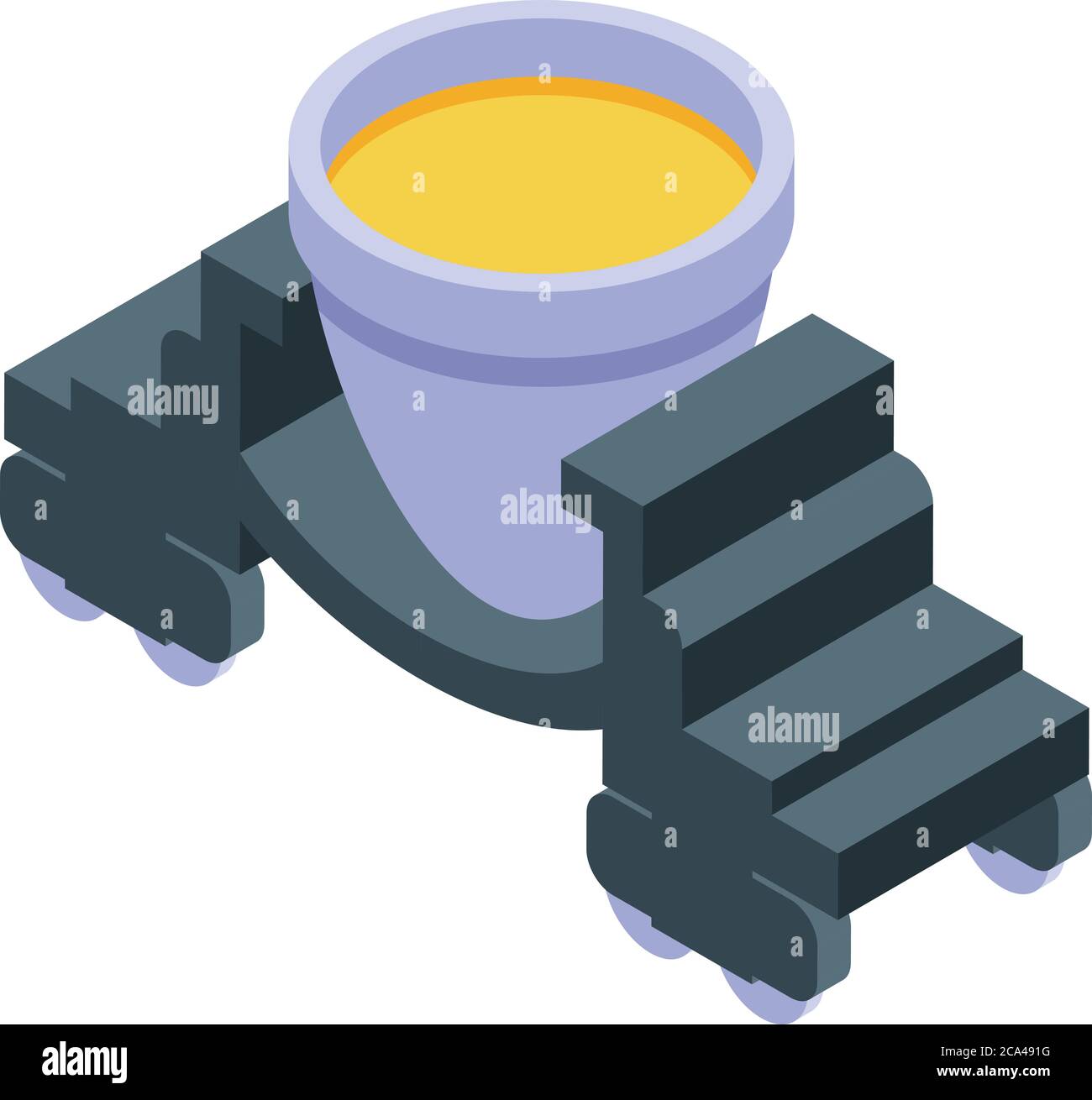 Metallurgy industry cartoon vector Cut Out Stock Images & Pictures - Alamy