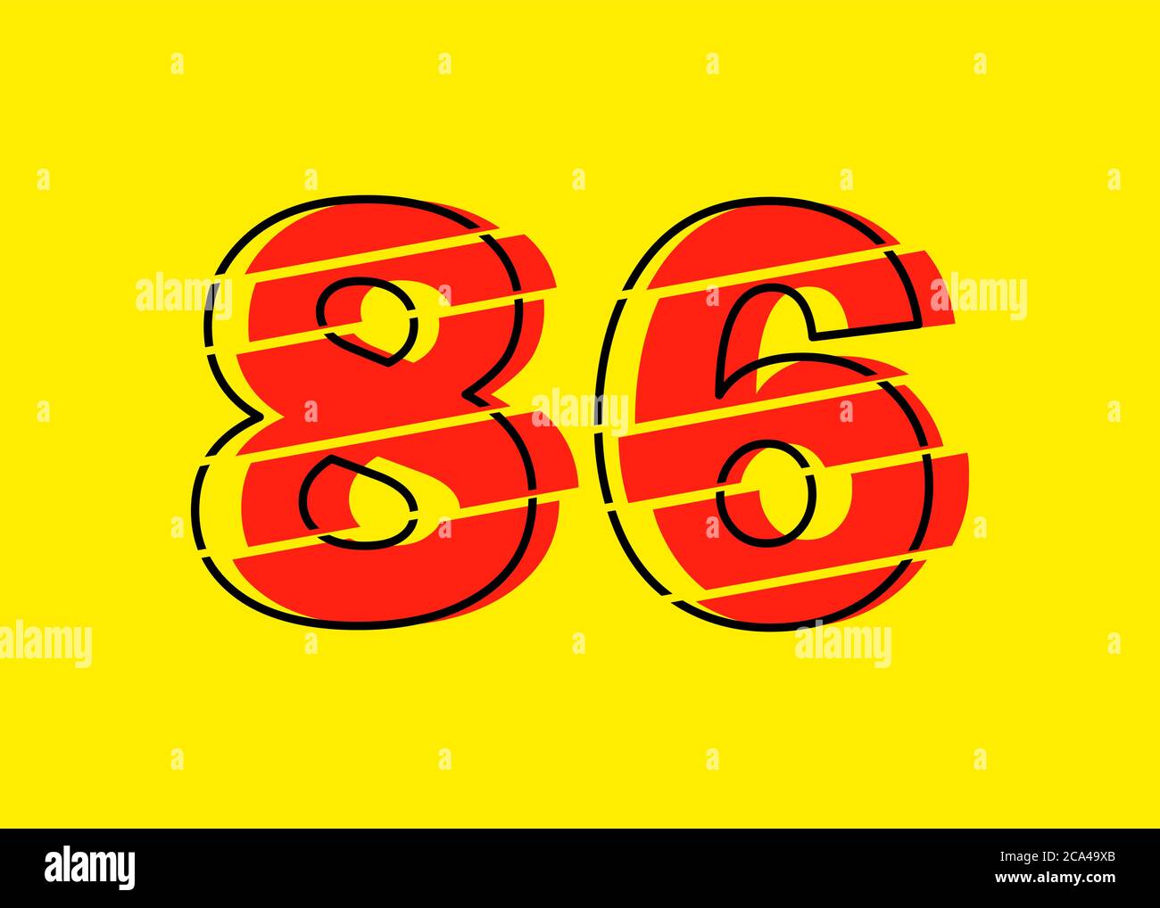 86 vector vectors hi-res stock photography and images - Alamy