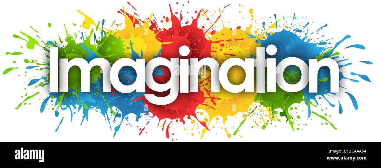 imagination in splash’s background Stock Photo - Alamy