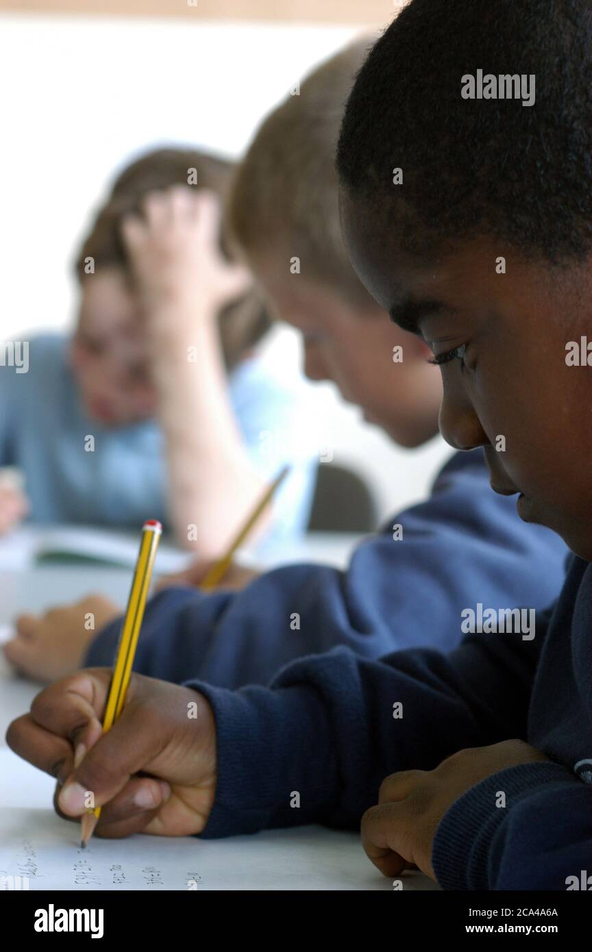 Primary School Uk Writing High Resolution Stock Photography and Images ...