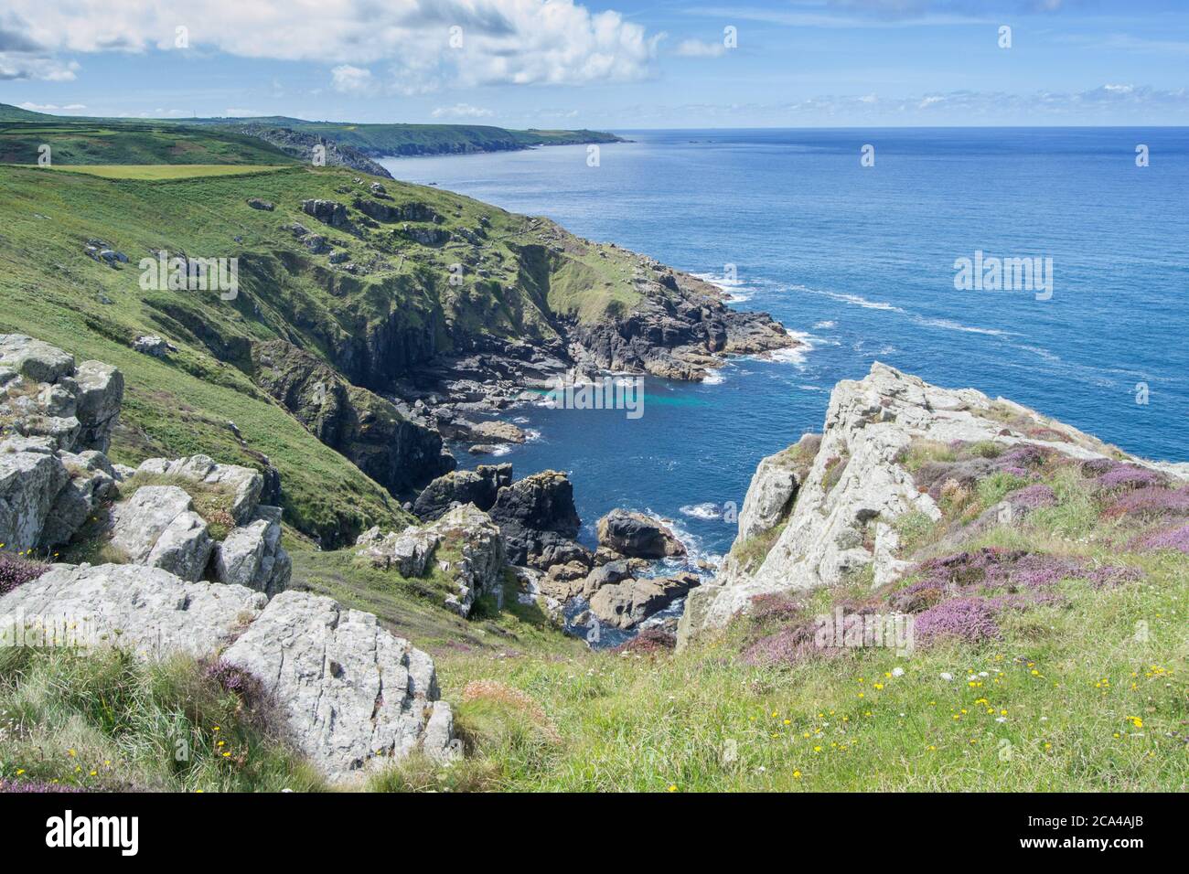 View Towards Bosigran from Gurnard's Head, Cornwall UK Stock Photo - Alamy