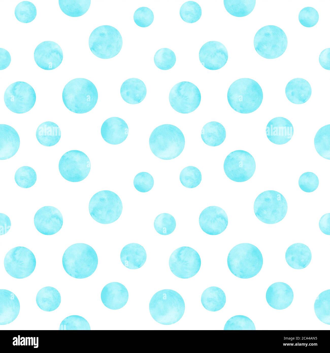 Teal Polka Dots Background