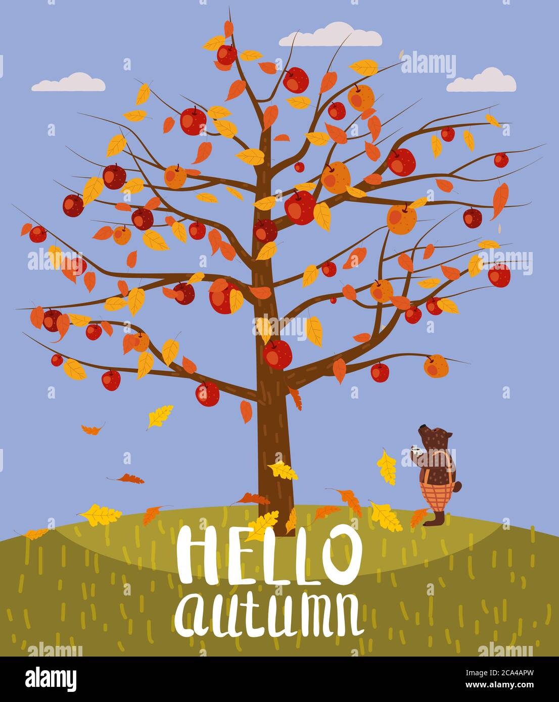 Bear garden Stock Vector Images - Alamy