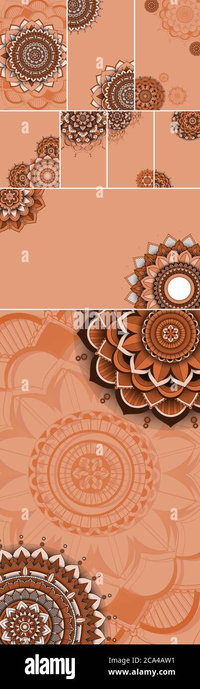 Beautiful mandala design background illustration Stock Vector Image ...