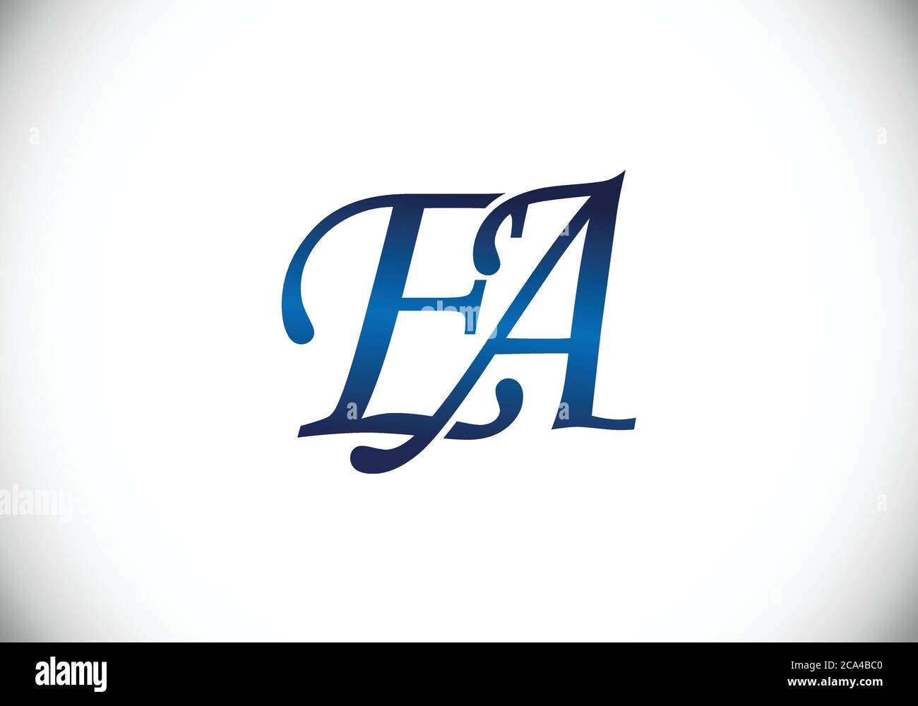 E A Initial Letter Logo design, Graphic Alphabet Symbol for Corporate ...