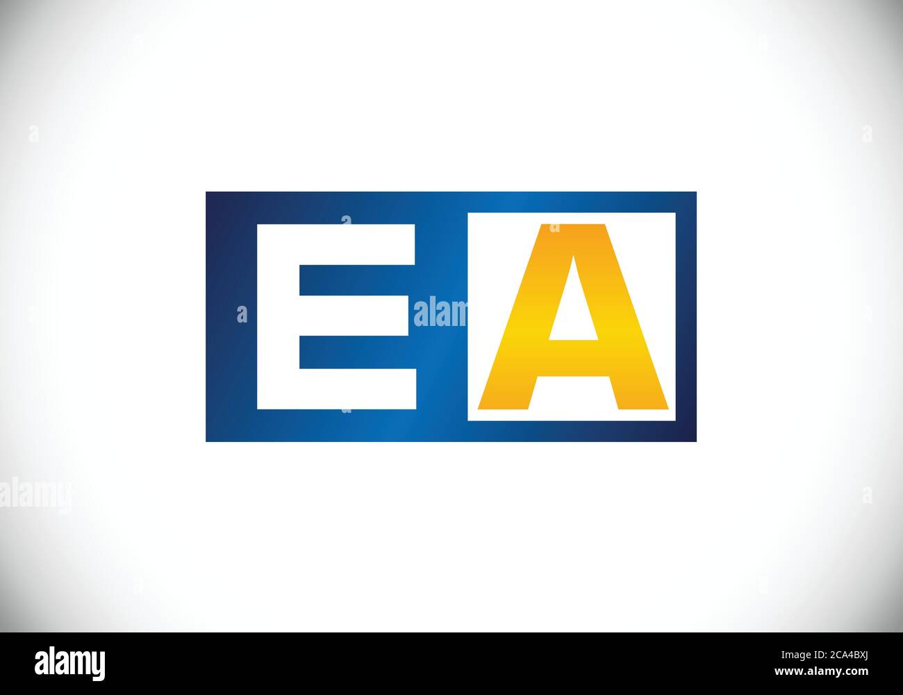 E A Initial Letter Logo design, Graphic Alphabet Symbol for Corporate ...