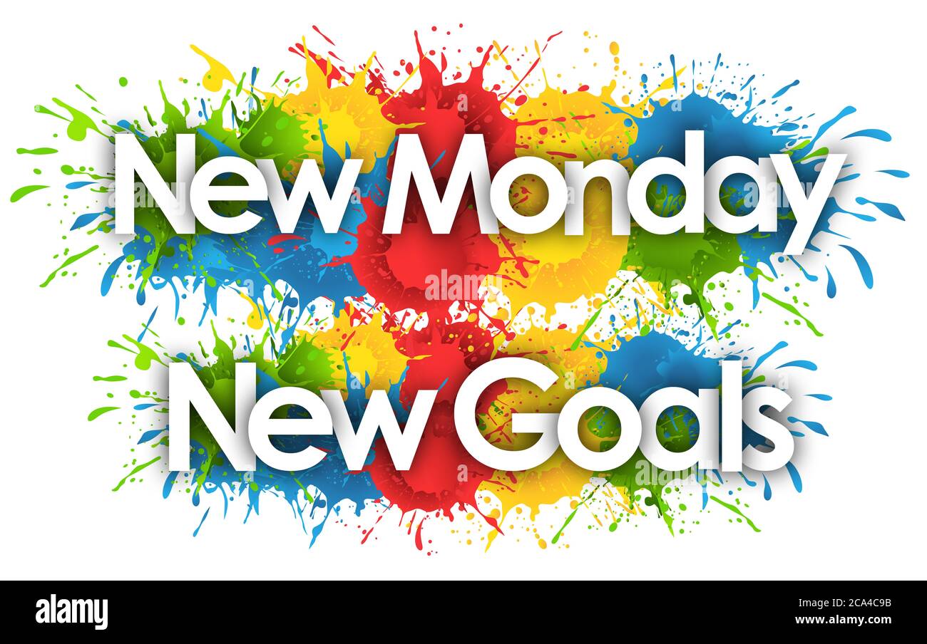 Monday new Cut Out Stock Images & Pictures - Alamy