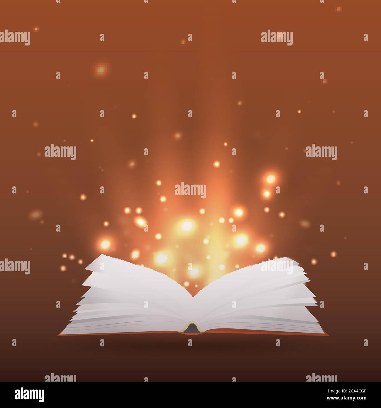 Illuminated bible page Stock Vector Images - Alamy