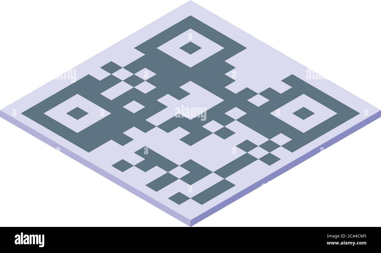 Authentication code icon, isometric style Stock Vector Image & Art - Alamy