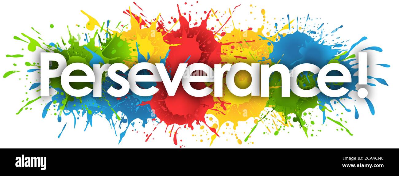 Perseverance words hi-res stock photography and images - Alamy