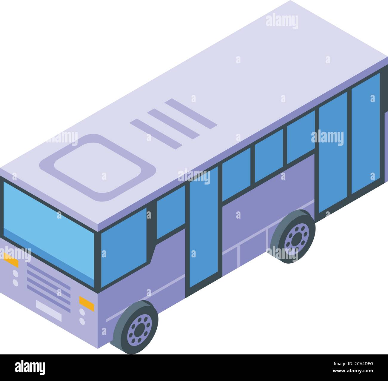 Bus icon, isometric style Stock Vector Image & Art - Alamy
