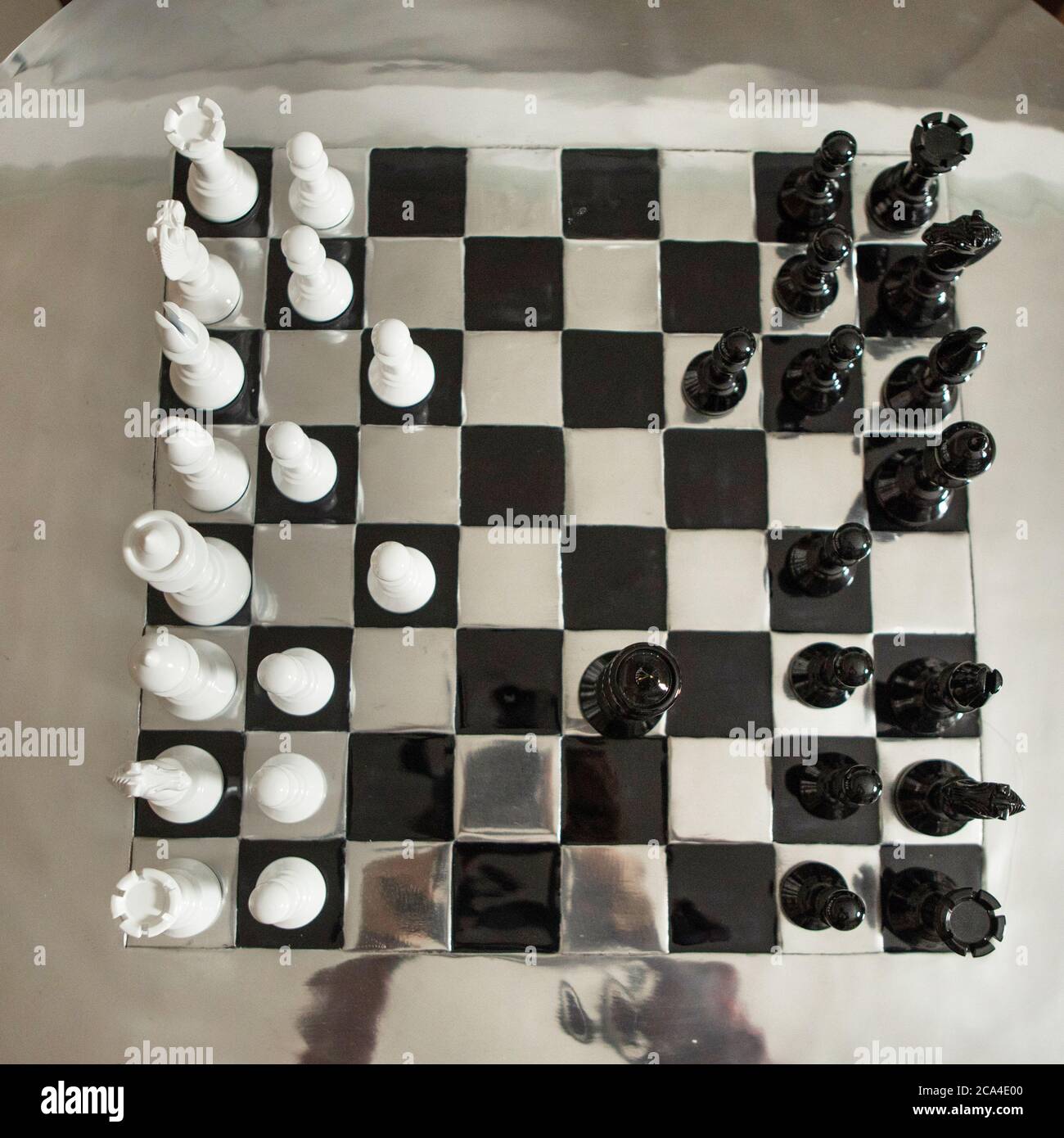 Luxury chess board decoration for home Stock Photo - Alamy