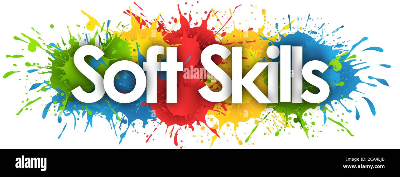 Soft Skills in splash’s background Stock Photo - Alamy
