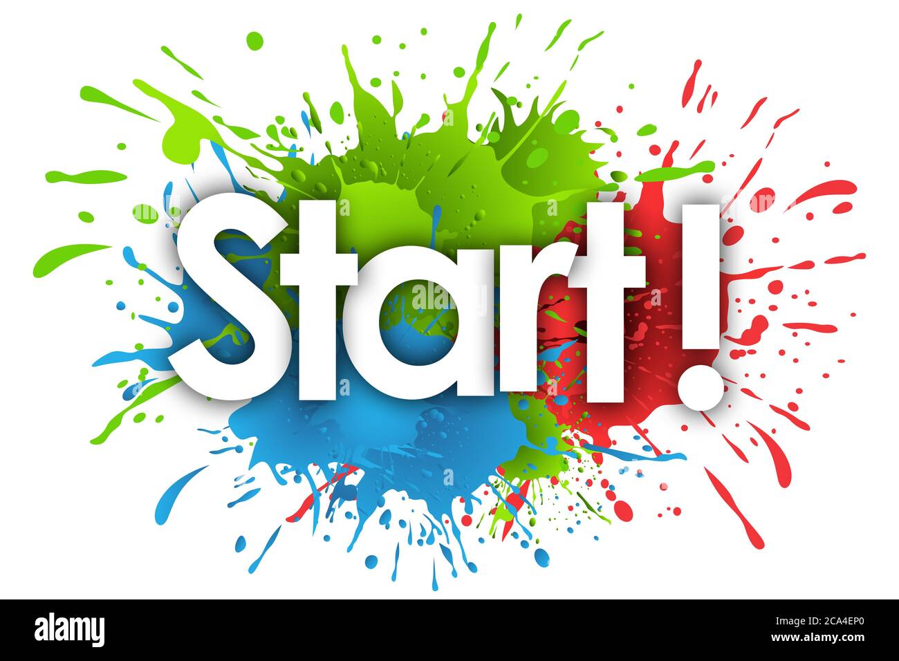 Start in splash’s background Stock Photo - Alamy