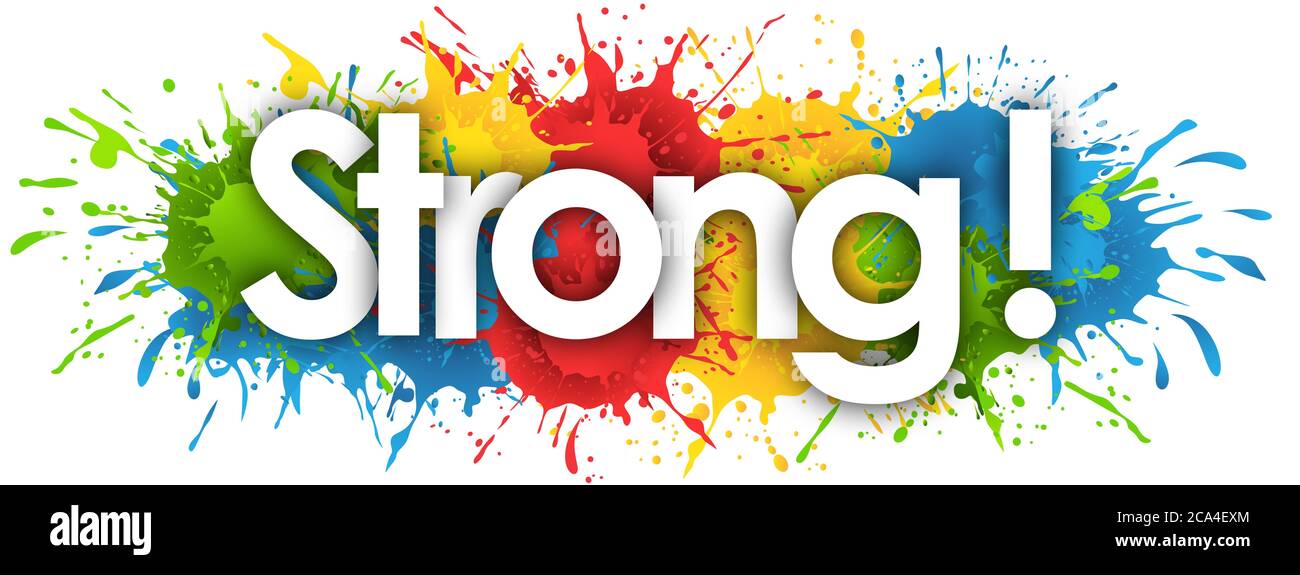 strong in splash’s background Stock Photo - Alamy