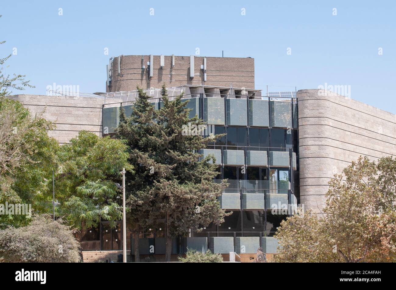 The official residence of the Israeli President in Jerusalem, Israel ...