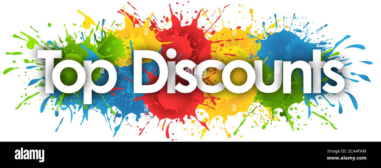 Discount store sign in Cut Out Stock Images & Pictures - Alamy