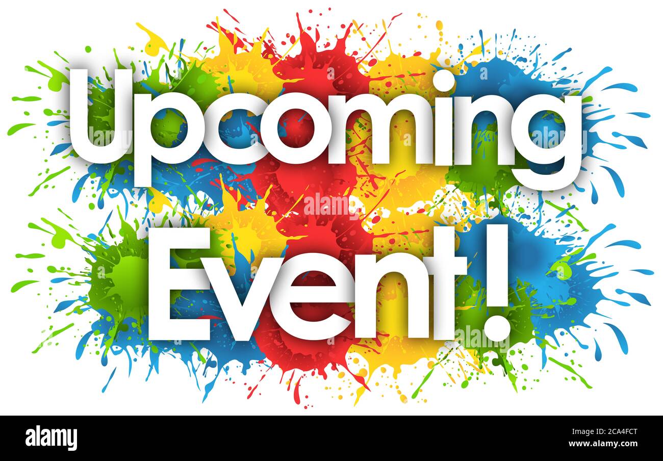 Upcoming Events Clipart