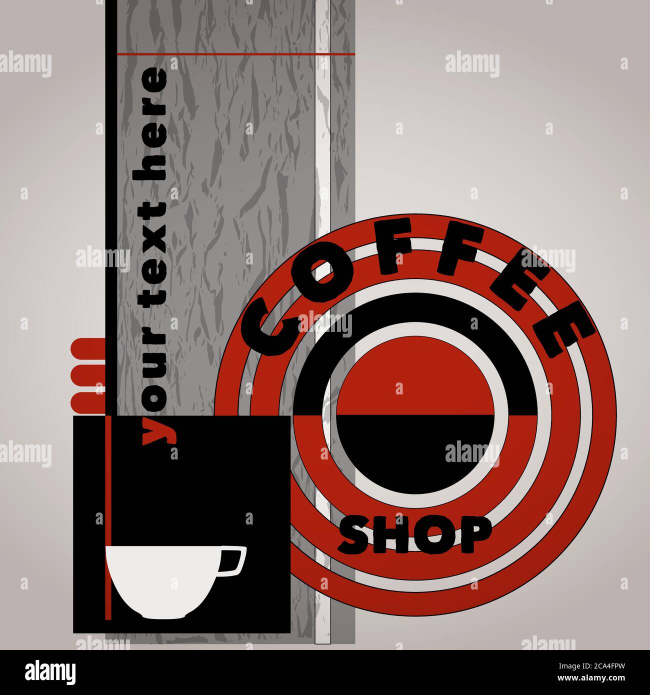 coffee design, background, retro style Stock Vector Image & Art - Alamy