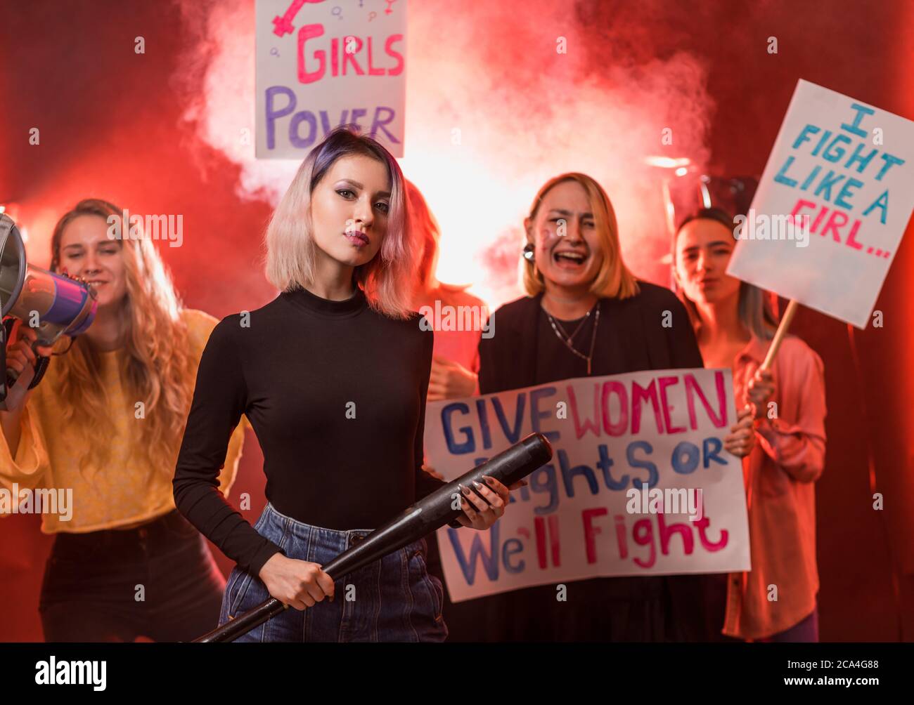 Women Empowerment Poster High Resolution Stock Photography and Images ...