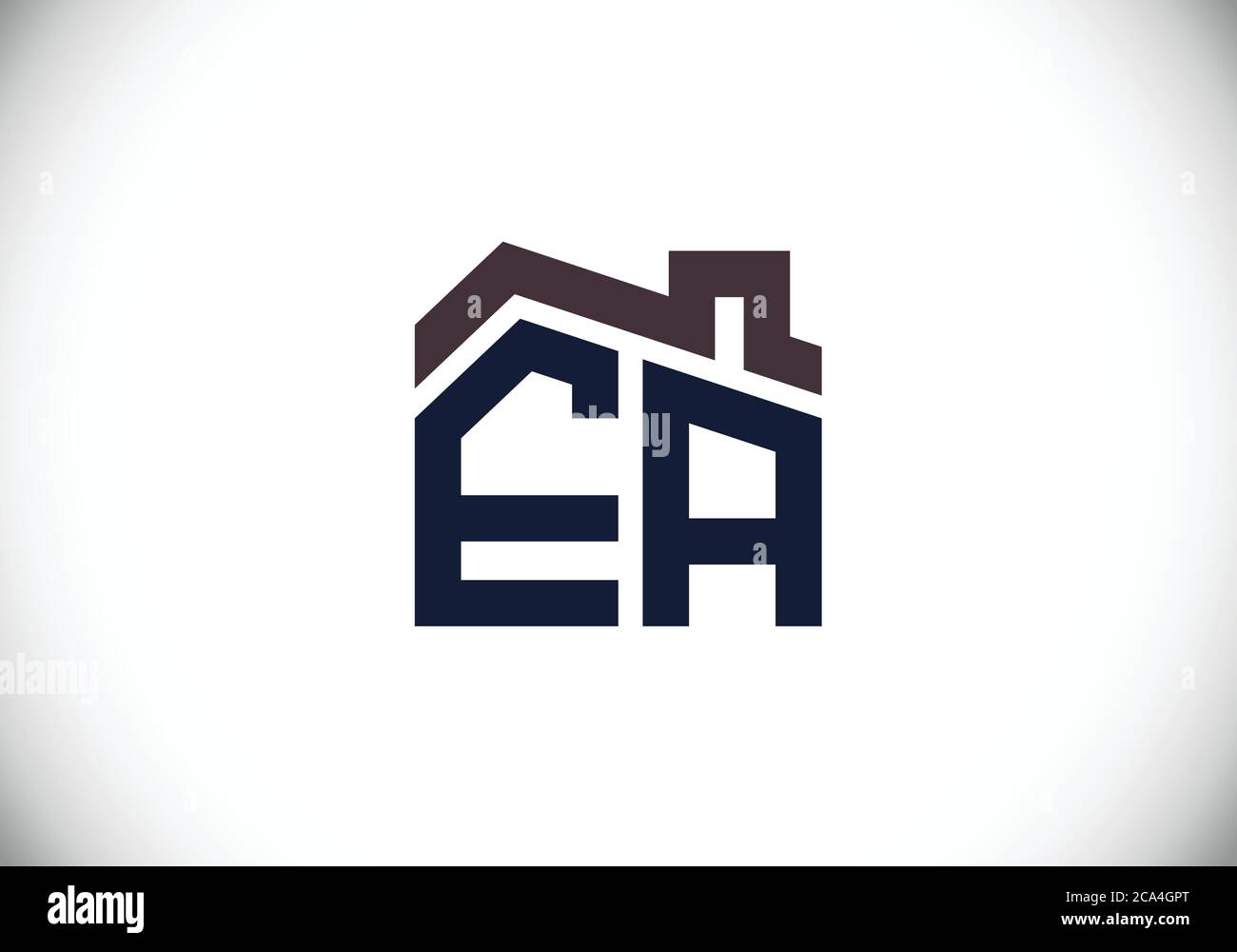 E A Initial Letter Logo design, Graphic Alphabet Symbol for Corporate ...