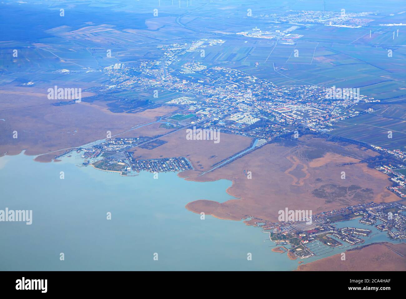 Alps aerial map hi-res stock photography and images - Alamy