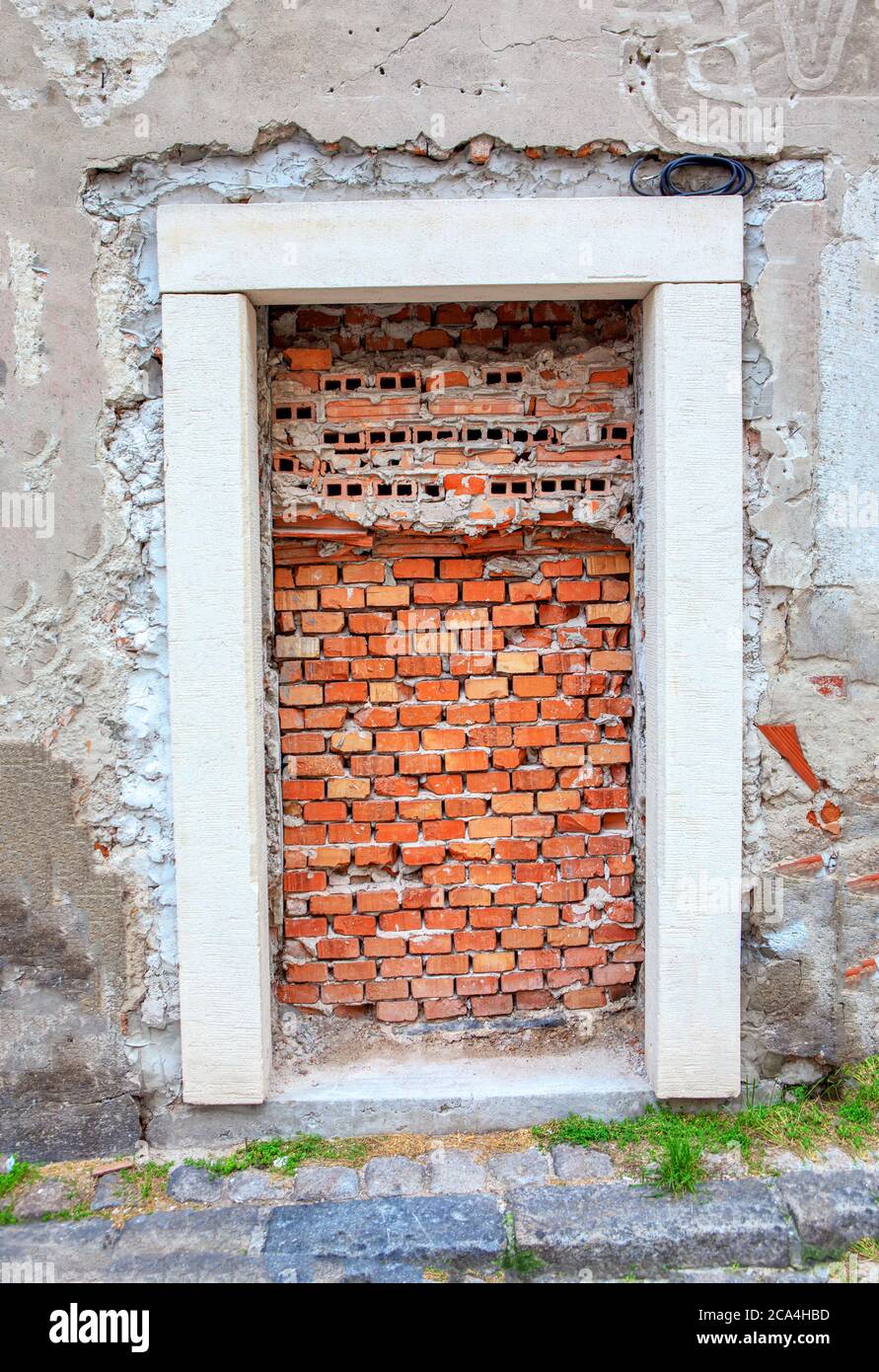 Blocked exit door hi-res stock photography and images - Alamy