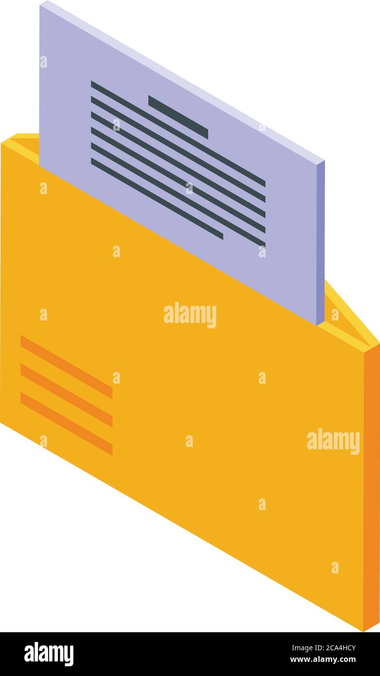 Settings folder icon 3d Stock Vector Images - Alamy