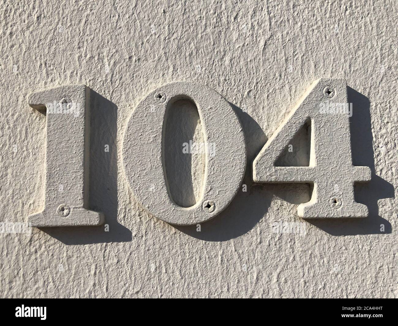 House number 104 hi-res stock photography and images - Alamy