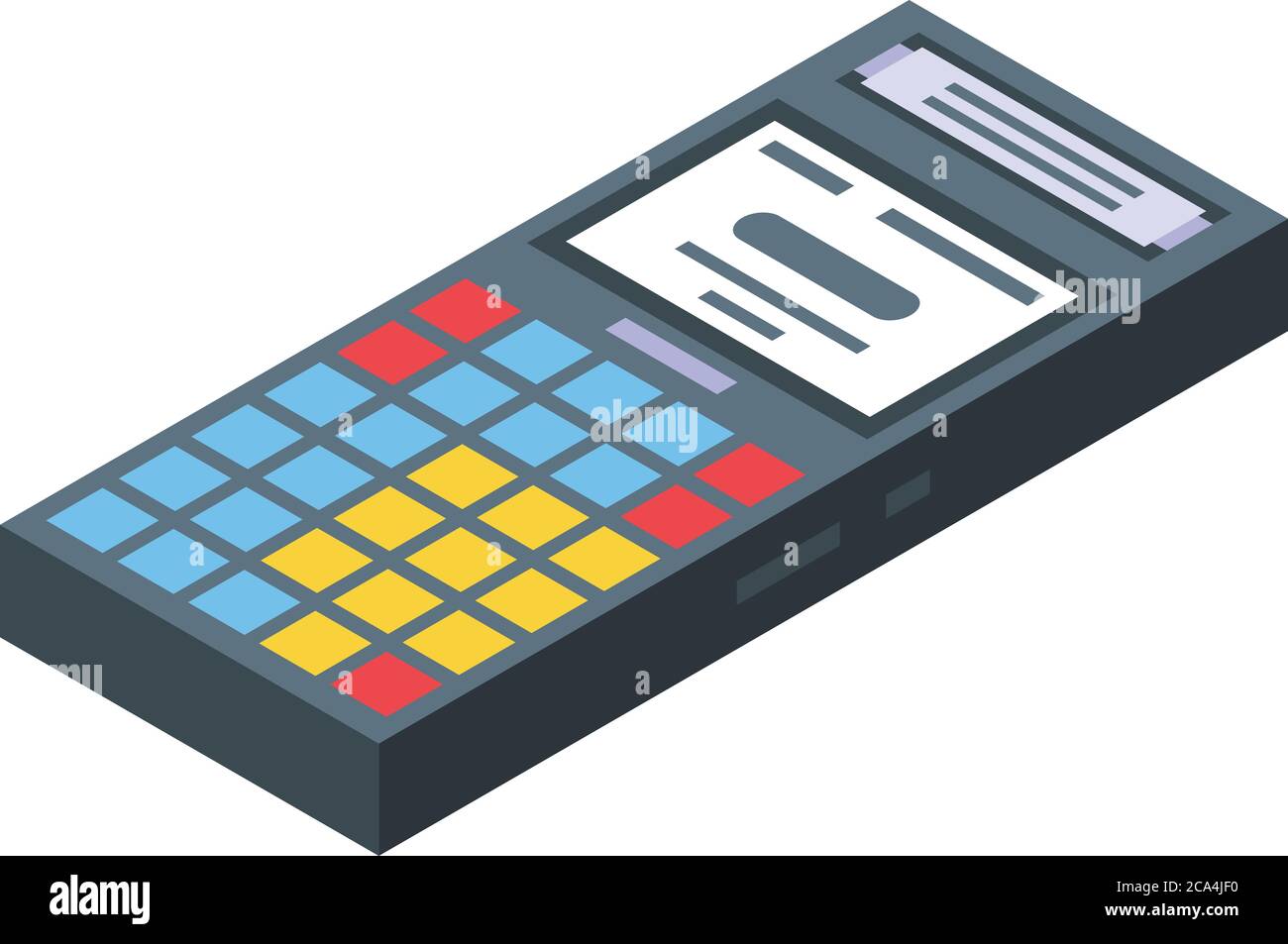 Electronic parking system gate Stock Vector Images - Alamy